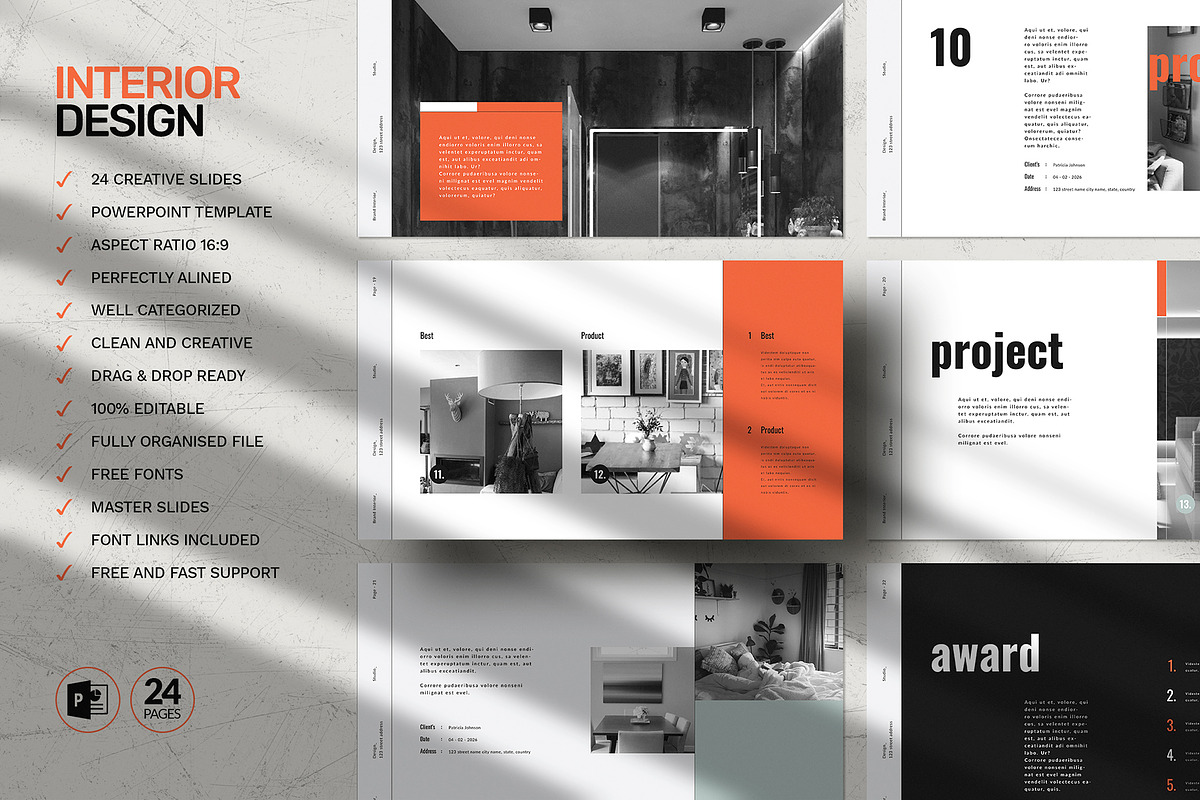 Interior Design PowerPoint Template
