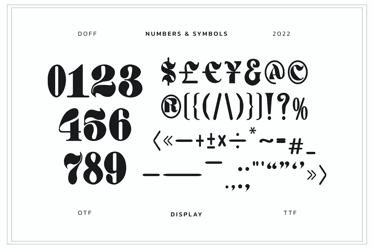 Badali Display Typeface, a Serif Font by infernostudio3