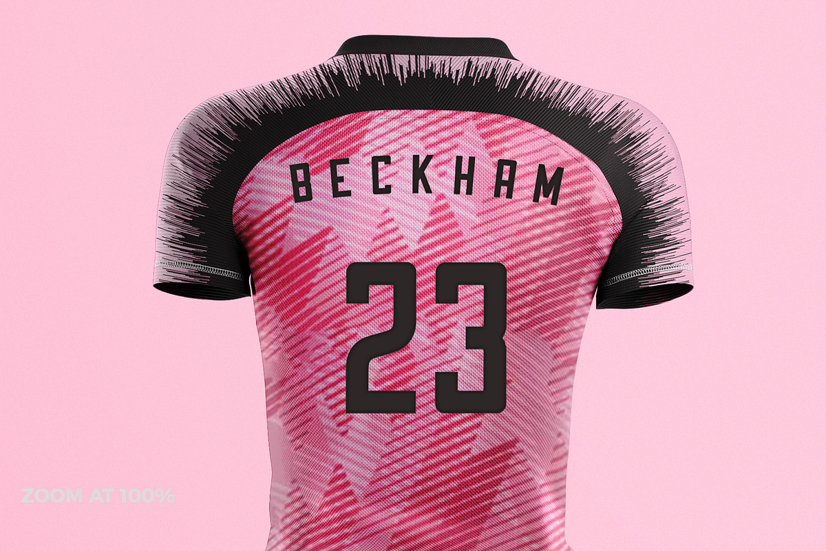 Women's Soccer Kit Mockup - Back, a Shirt Mockup by thedesignshark