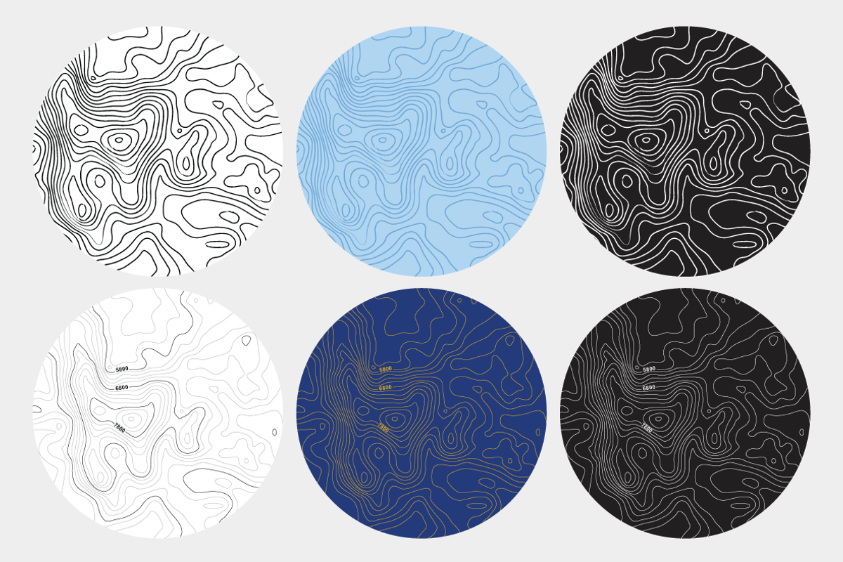 Mount Everest Topographic Maps, an Illustration by Hello Mart