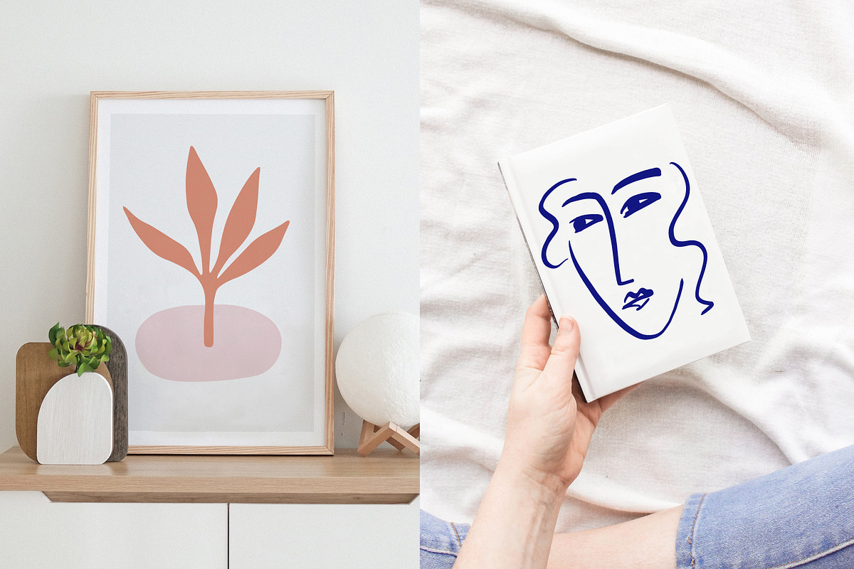 Matisse Bundle Modern Abstract pack, a Decorative Illustration by ...