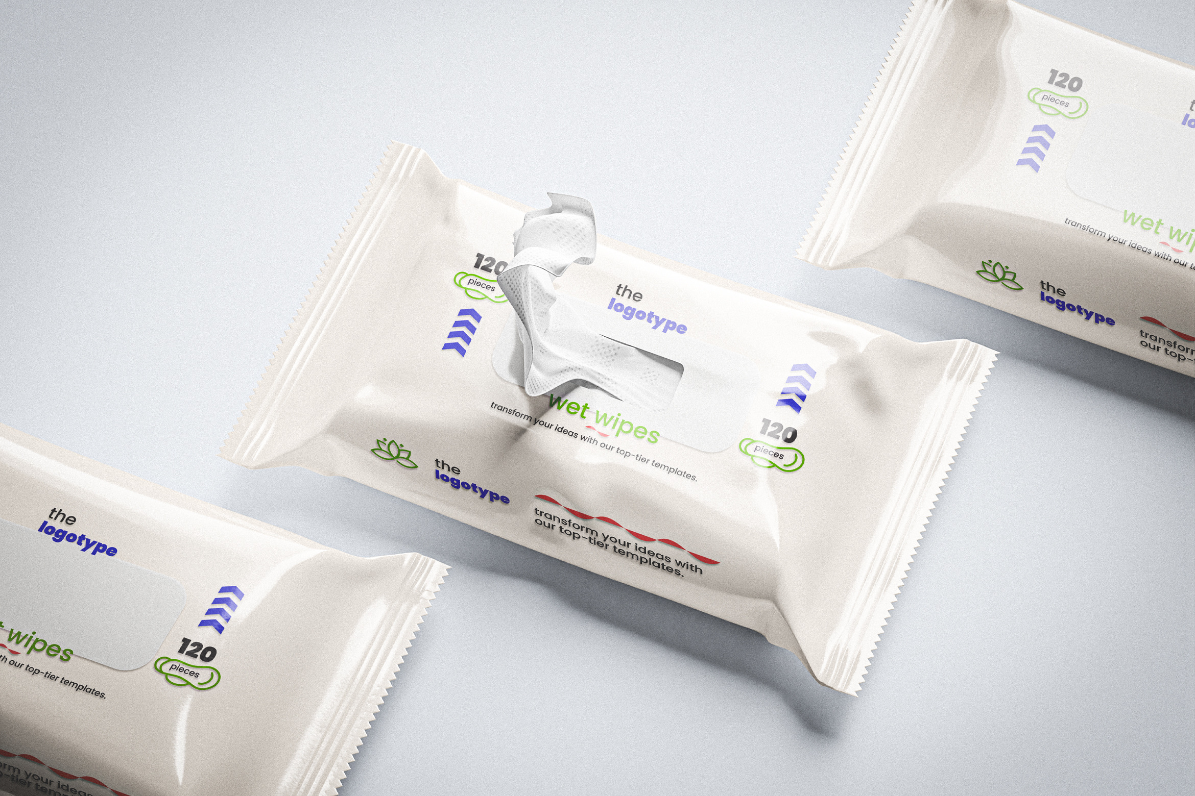 Wet Wipes Packaging Mockup, a Packaging Mockup by Designer Dude ...