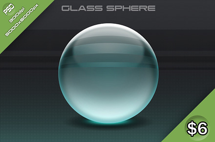 One Glass Sphere | Decorative Illustrations ~ Creative Market