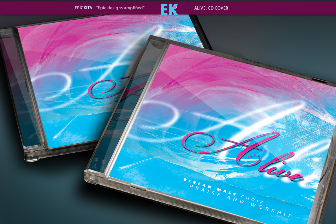 Alive: CD Cover Artwork, a Templates & Theme by Epickita