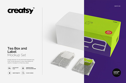 Moving Box 2 Mockup Set, a Cups & Container Mockup by Creatsy