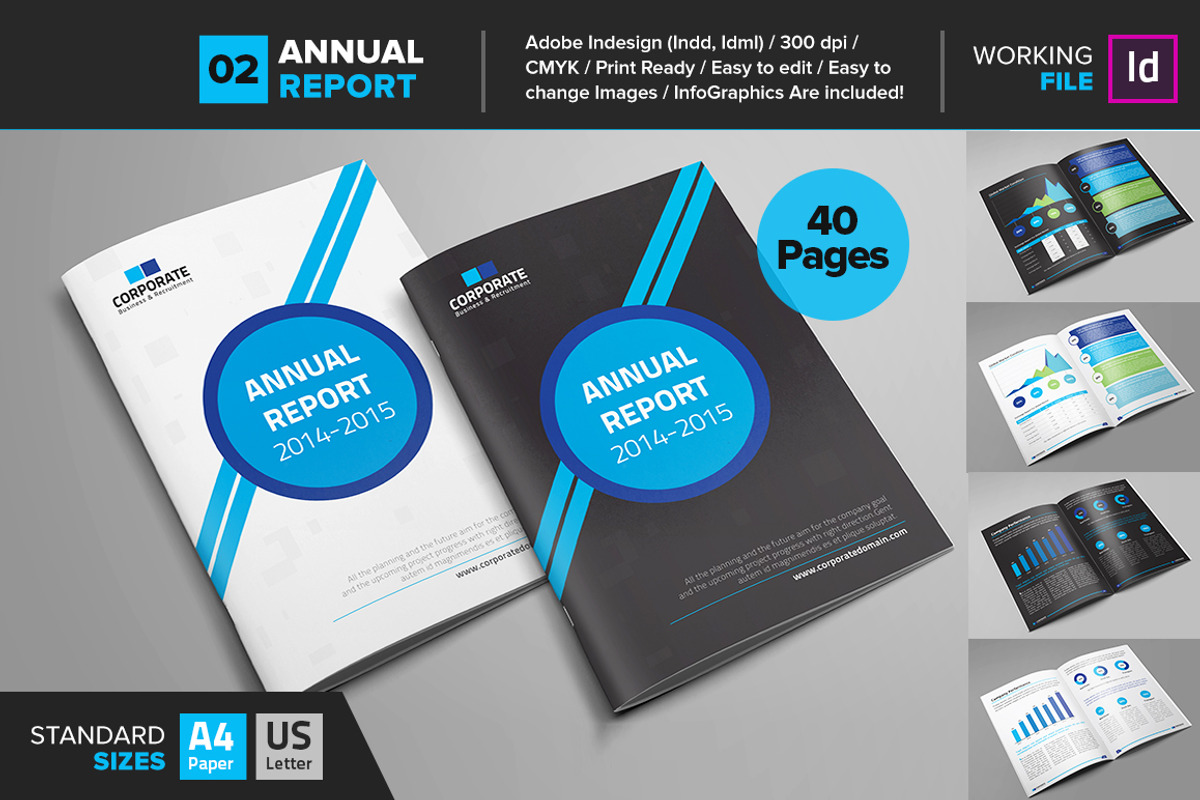 Annual Report BIG Bundle 01, a Brochure Template by Layout Design