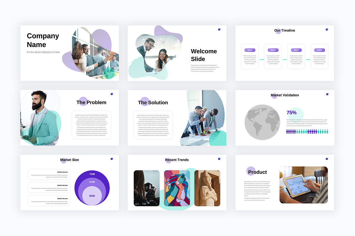 Founder Startup Powerpoint Template, a Presentation Template by Slidesmash