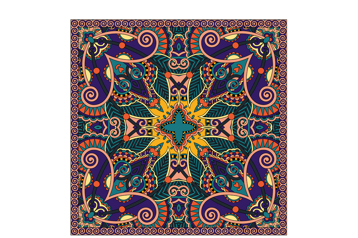 10 authentic square design for print, a Pattern Graphic by karakotsya