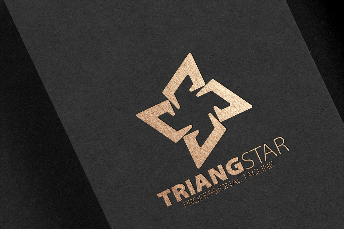 Triangle Star Logo, a Branding & Logo Template by essegraphic ...