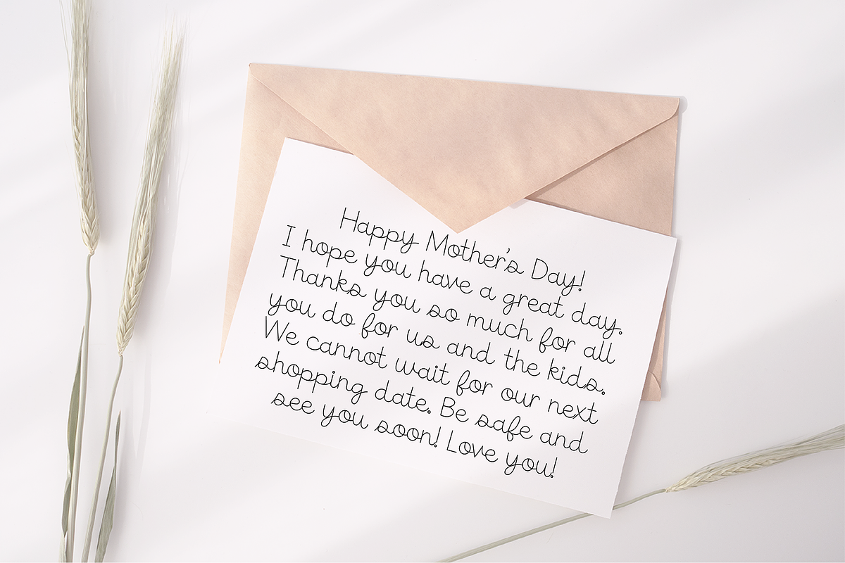 FAVORITE CURSIVE Sketch Font, a Handwritten Font by Blush Font Co.