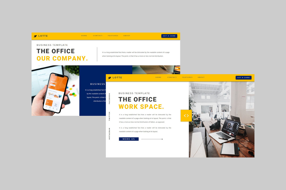 LOTTE Powerpoint Template, a Presentation Template by Yo Slide