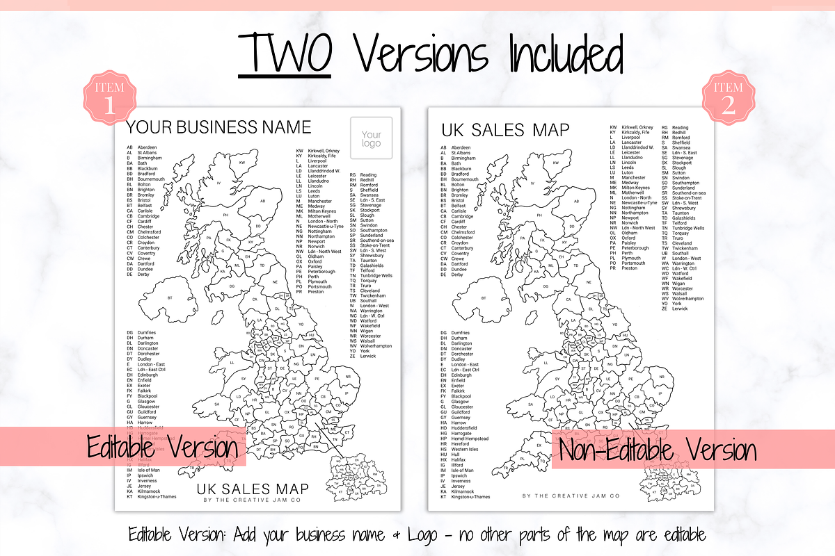 UK Sales Postcode Map