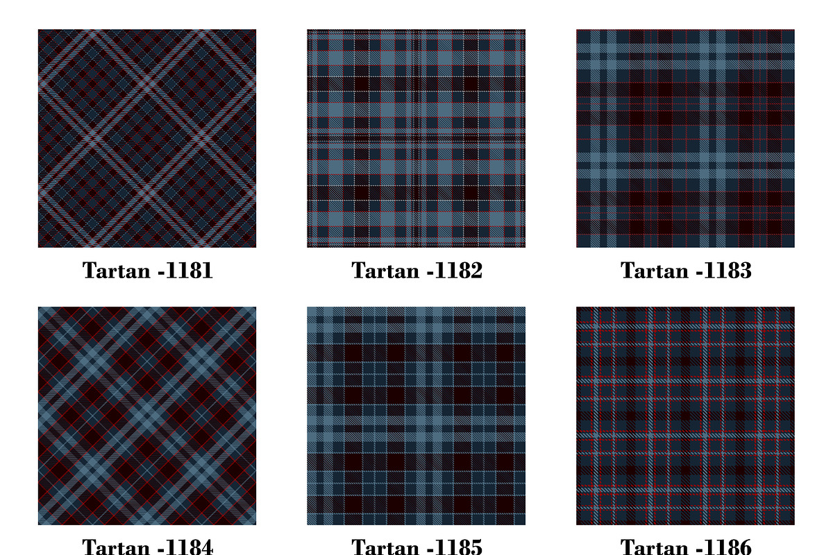 Seamless Tartan Pattern. Part–87, a Pattern Graphic by Vectorchoice