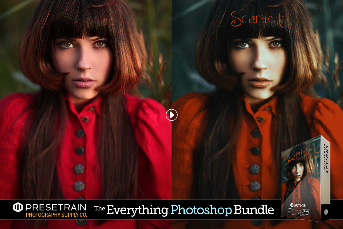 Pro Photoshop Actions Bundle, an Action Add-On by Presetrain Co ...