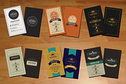 Vintage Business card Bundle, a Business Card Template by Psd Templates
