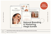 Natural Marketing Mega Bundle, a Social Media Template by Cultive Creative