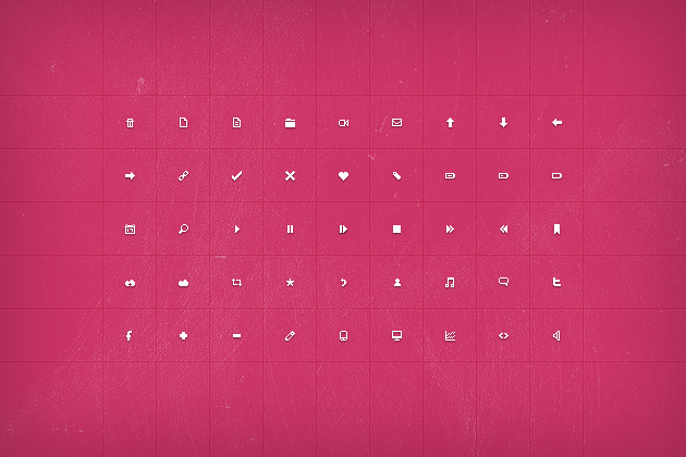 Tiny Pixel UI Icons, an Icon by galen