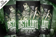 Asylum Party Flyer, a Flyer Template by FlyerKingdom