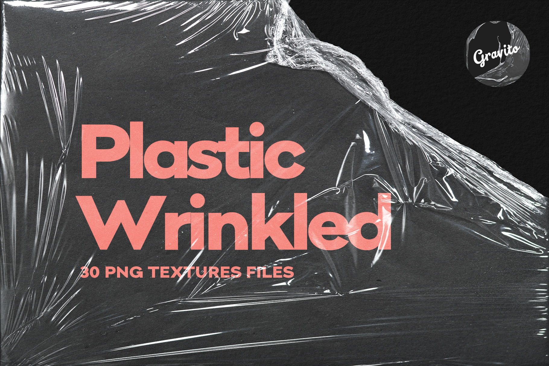 Wrinkled Plastic Textures, a Texture Graphic by Gravito