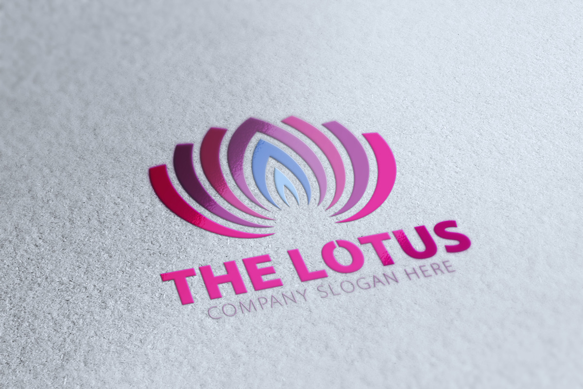 Lotus Logo, a Branding & Logo Template by essegraphic