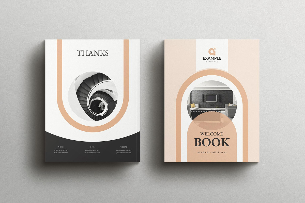 Welcome Book Template, a Magazine Template by TemplatesForest