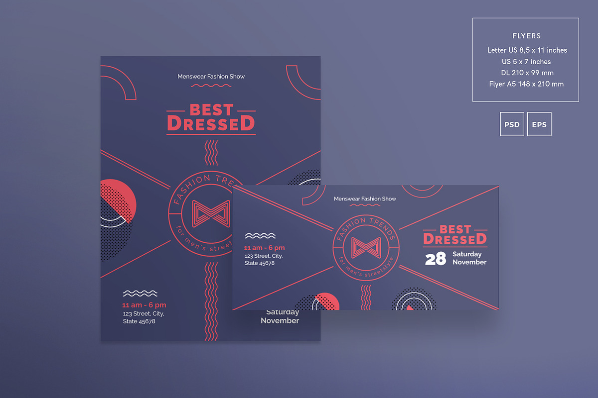Flyers | Best Dressed, a Flyer Template by Amber Graphics