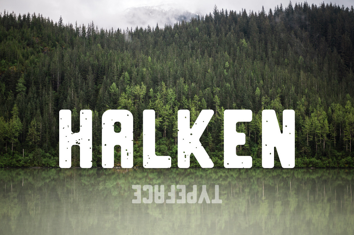 Halken Typeface, a Sans Serif Font by MikeHill