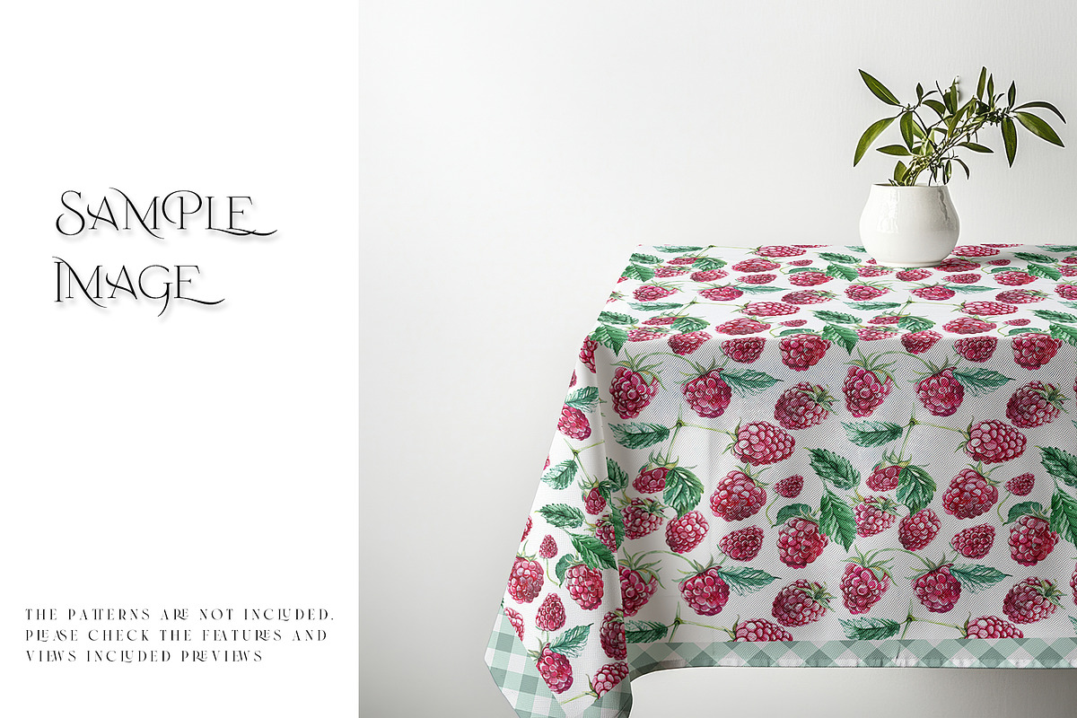 Tablecloths Mockups via Smart Object, a Household Mockup by mock-ups