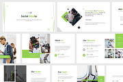 Social Media Google Slides Template, a Presentation Template by Giant ...