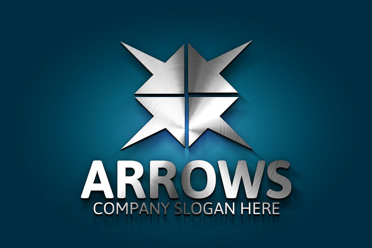 Arrows Logo, a Branding & Logo Template by Josuf Media