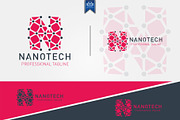 Nano Tech Logo, a Branding & Logo Template by essegraphic | Creative Market