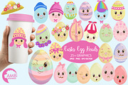 Easter Egg Clipart, Emoji, AMB-1168, an Illustration by AMBillustrations