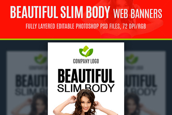 Beautiful Slim Body Web Banners, a Templates & Theme by EngoCreative ...