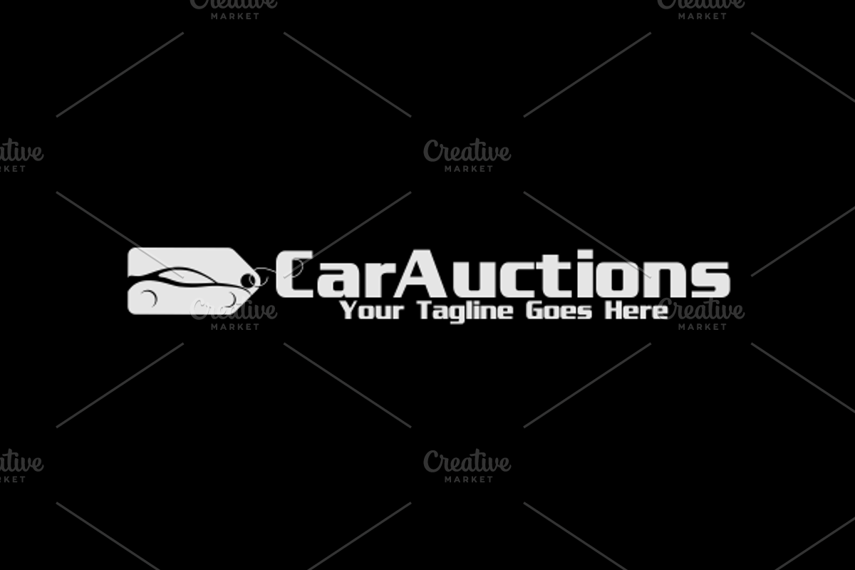 Car Auctions Logo, a Branding & Logo Template by REDVY CREATIVE