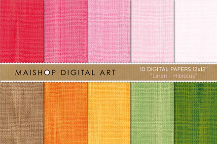 Digital Paper Linen Happy Day | Textures ~ Creative Market