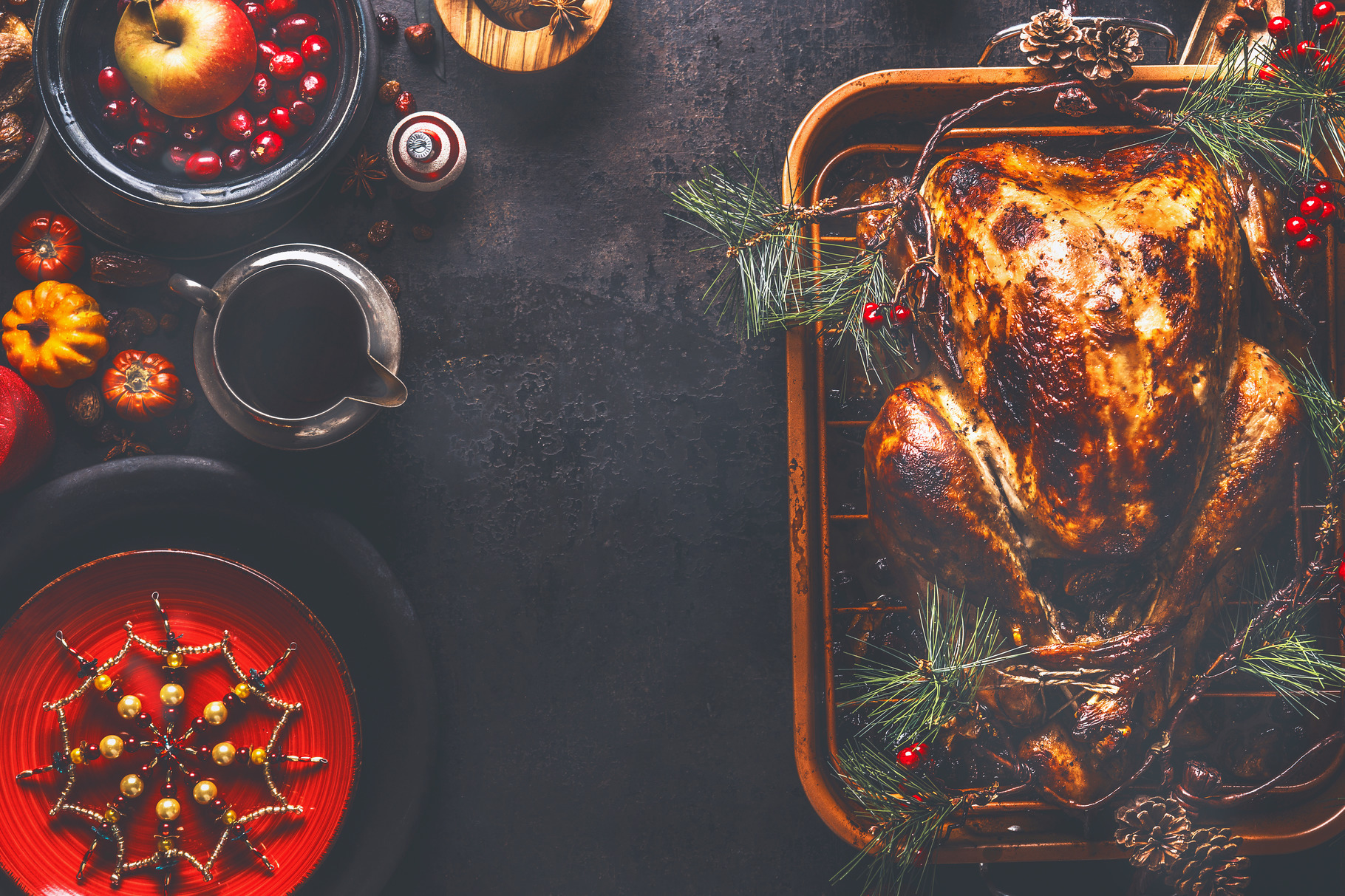 Christmas dinner background., a Holiday Photo by VICUSCHKA | Creative ...