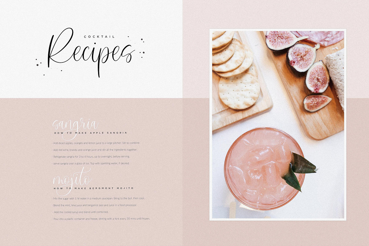 Sangria Script Font, a Script Font by The Styled Script