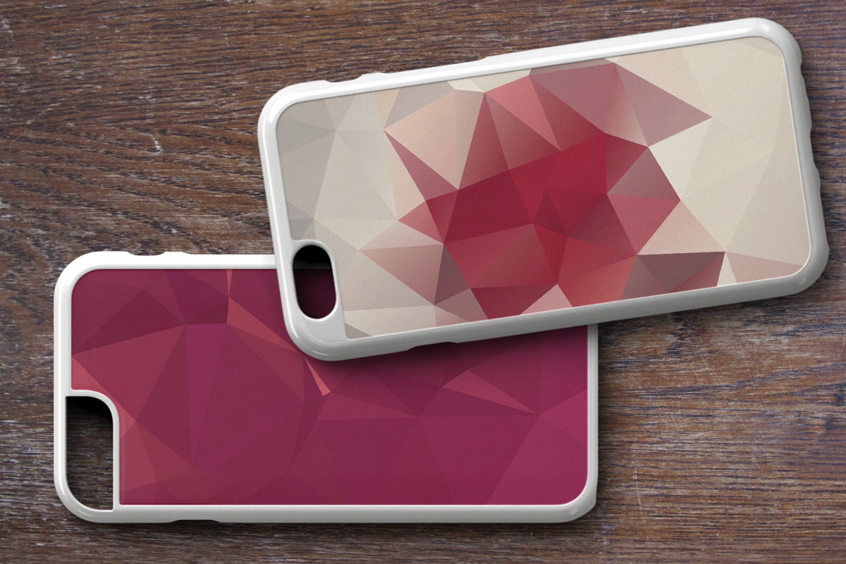 IPHONE 6 CASE MOCK-UP 2d printing, a Product Mockup by Colatudo Store