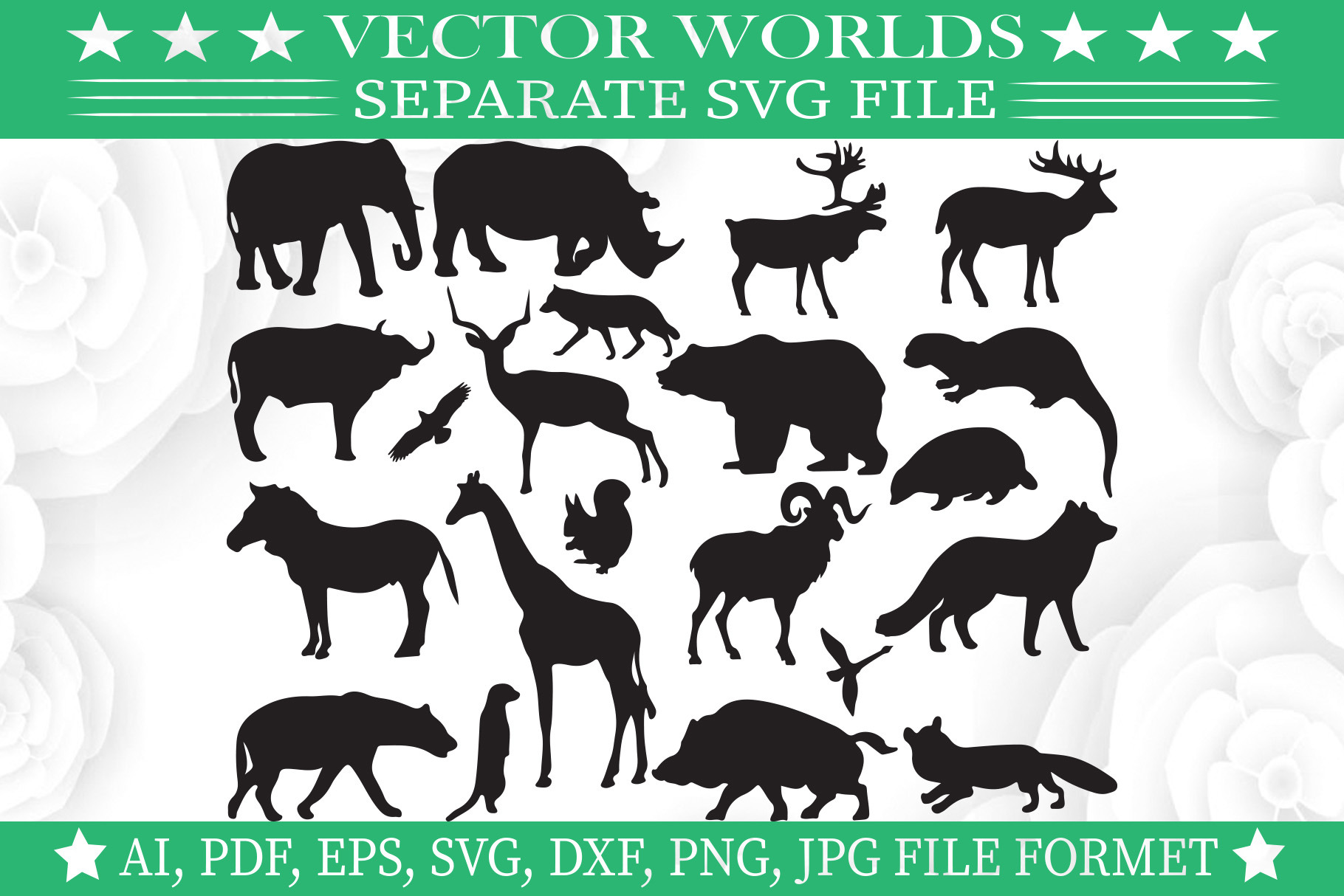 Hunting Animal Svg, Animal Svg, an Object Graphic by VectorWorlds