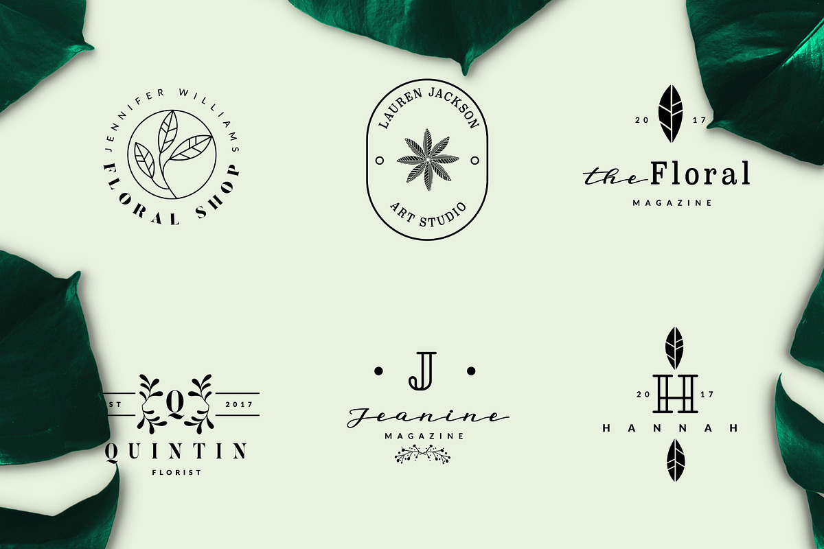 BOTANIKA Logo Maker, a Branding & Logo Template by GraphicDash