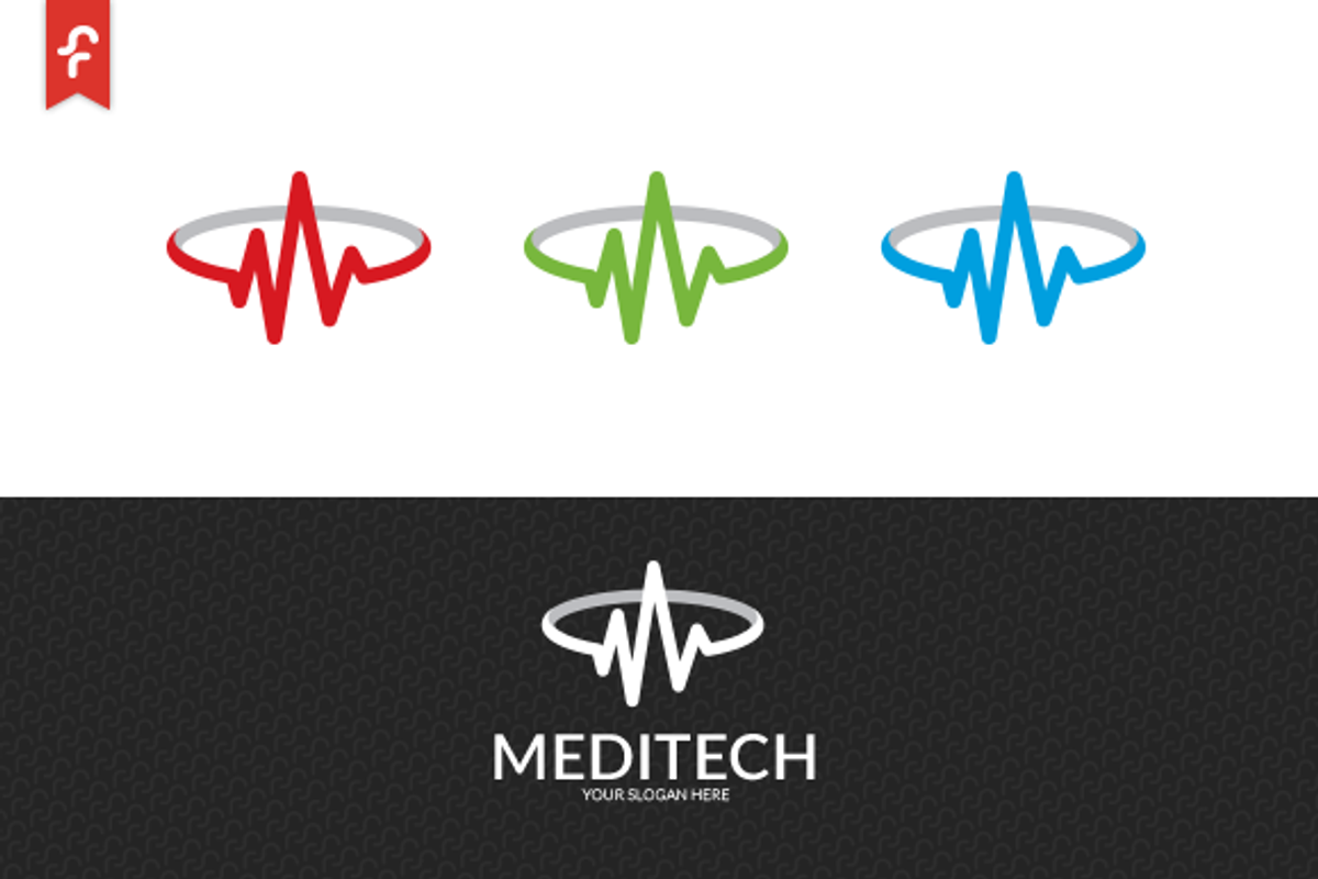 Medical Tech Logo, a Branding & Logo Template by ft.studio