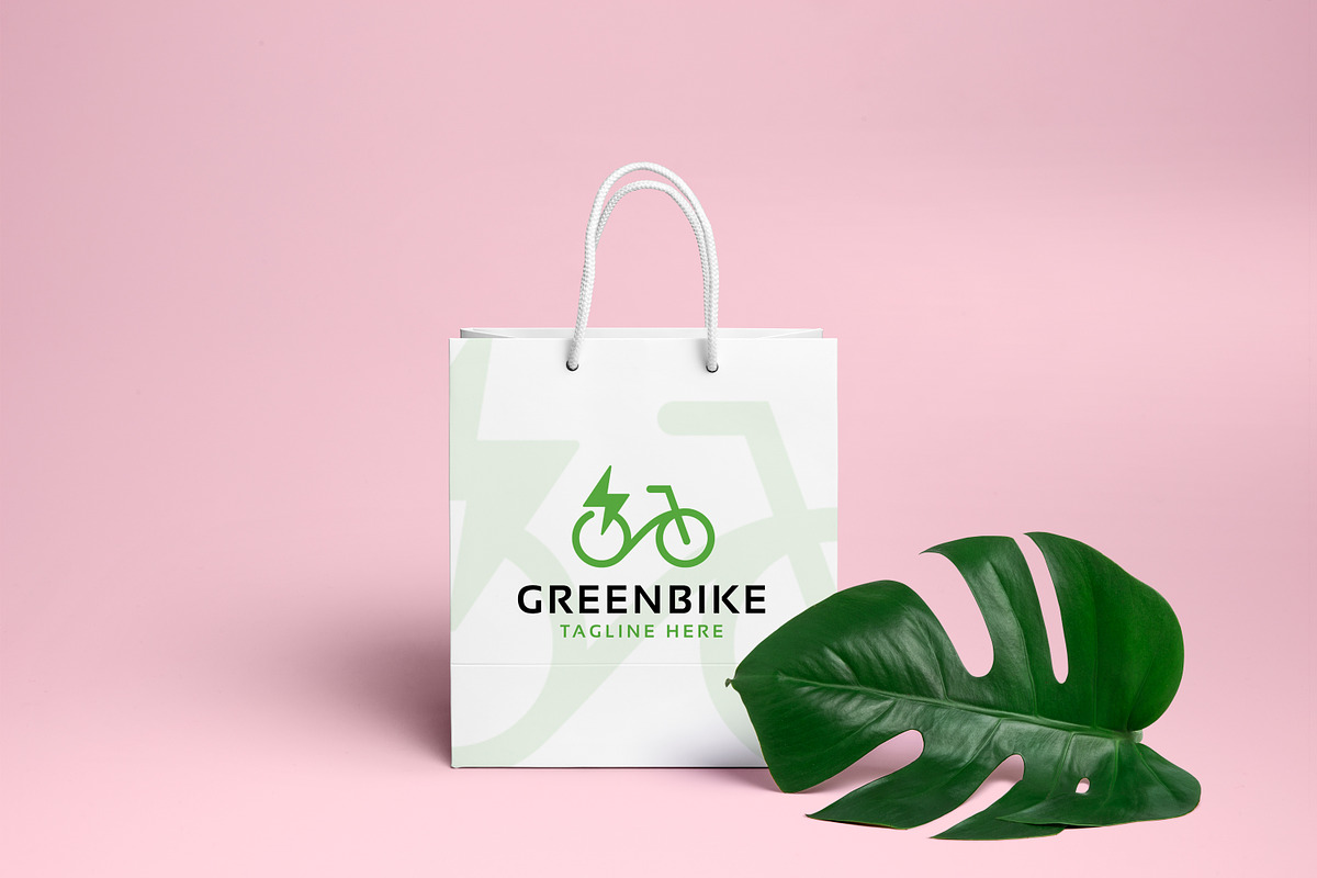Green Bike Logo, a Branding & Logo Template by Design_Planet | Creative ...
