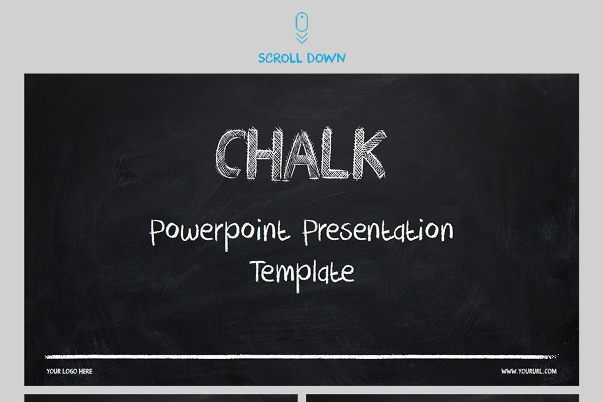 Chalk - Powerpoint Template, a Presentation Template by Helga_Design