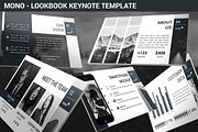 Mono - Lookbook Keynote Template, a Presentation Template by SlideFactory