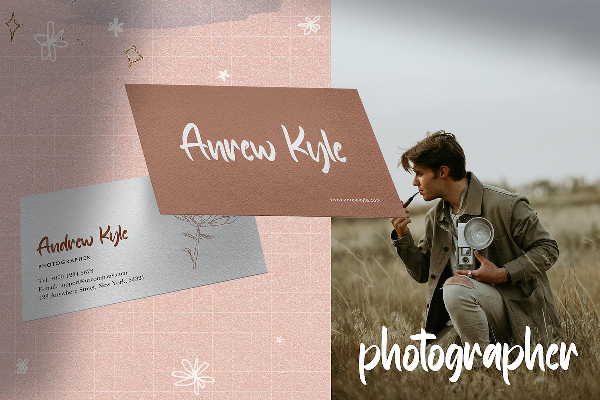 Sang Bintang - Handwritten Font, a Script Font by StringLabs