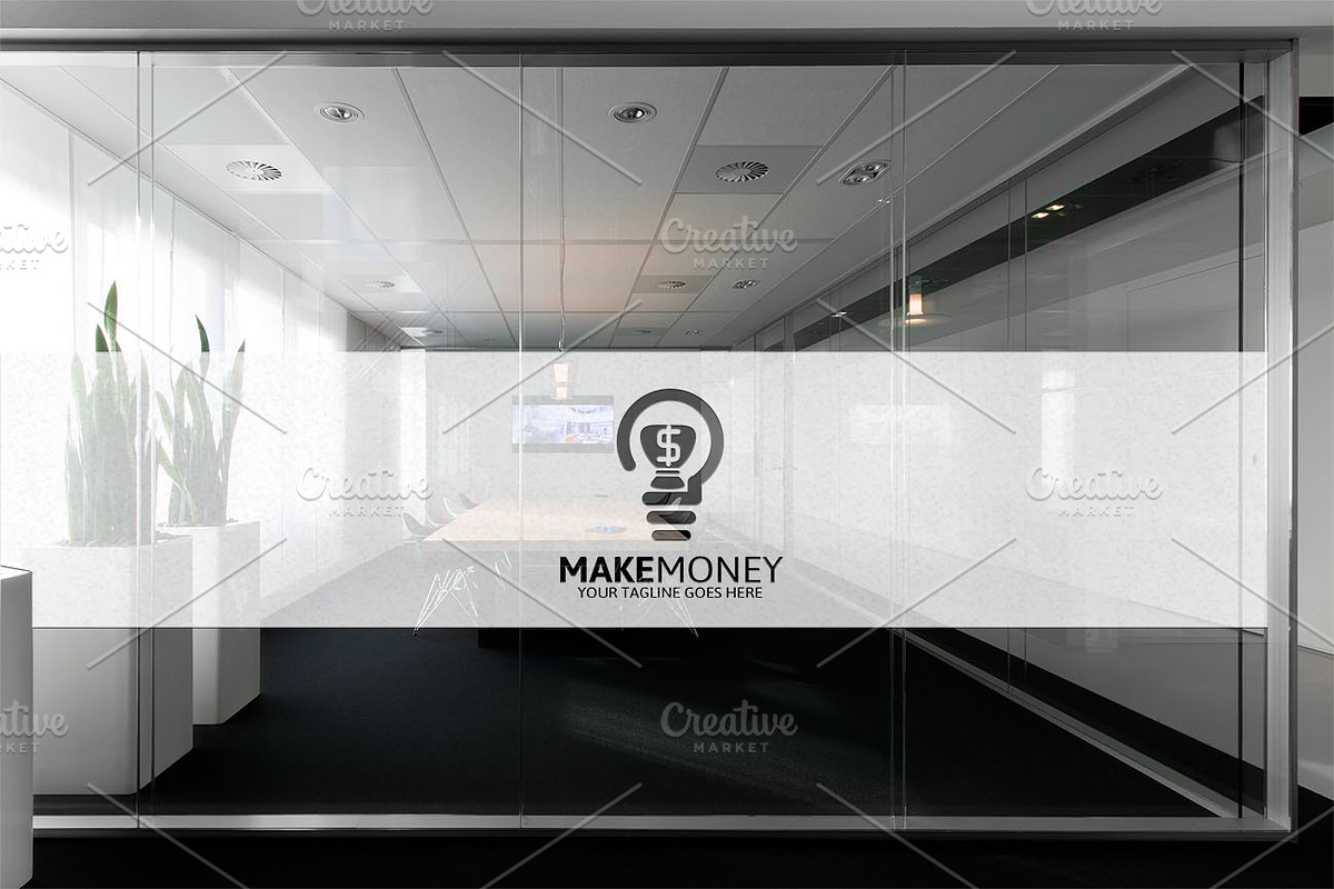 Make Money Logo, a Branding & Logo Template by Josuf Media