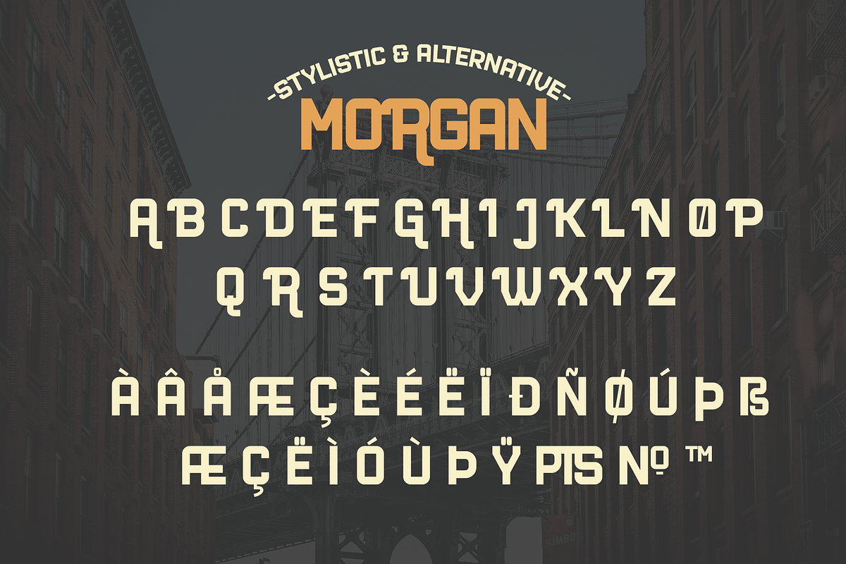 Industrial Font, a Script Font by Graphue