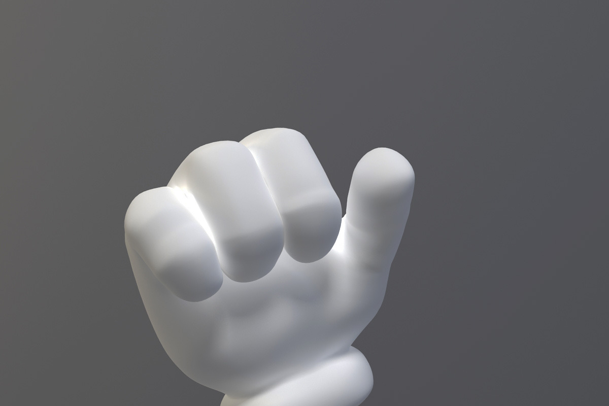 Cartoon Hand Riged, a Characters & Person 3D Model by Daniel Mikulik ...