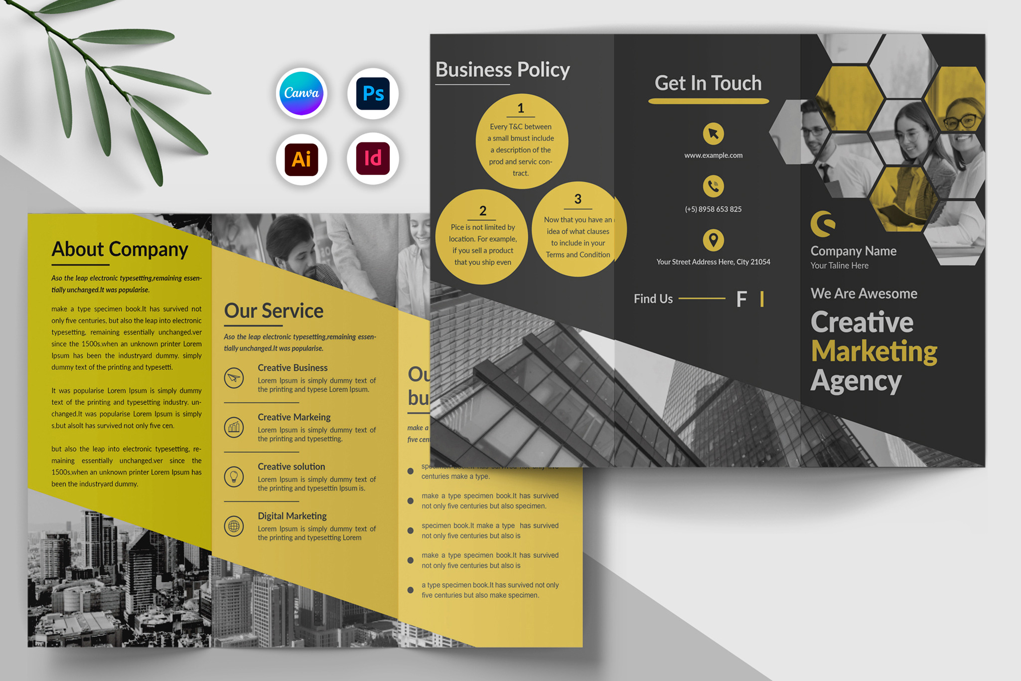 Trifold Brochure Template
