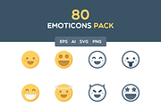 Emoticons Pack, an Icon by Mir store